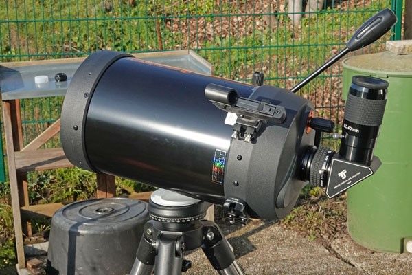 Baader ClickLock Klemme an Celestron C8 und SkyWatcher